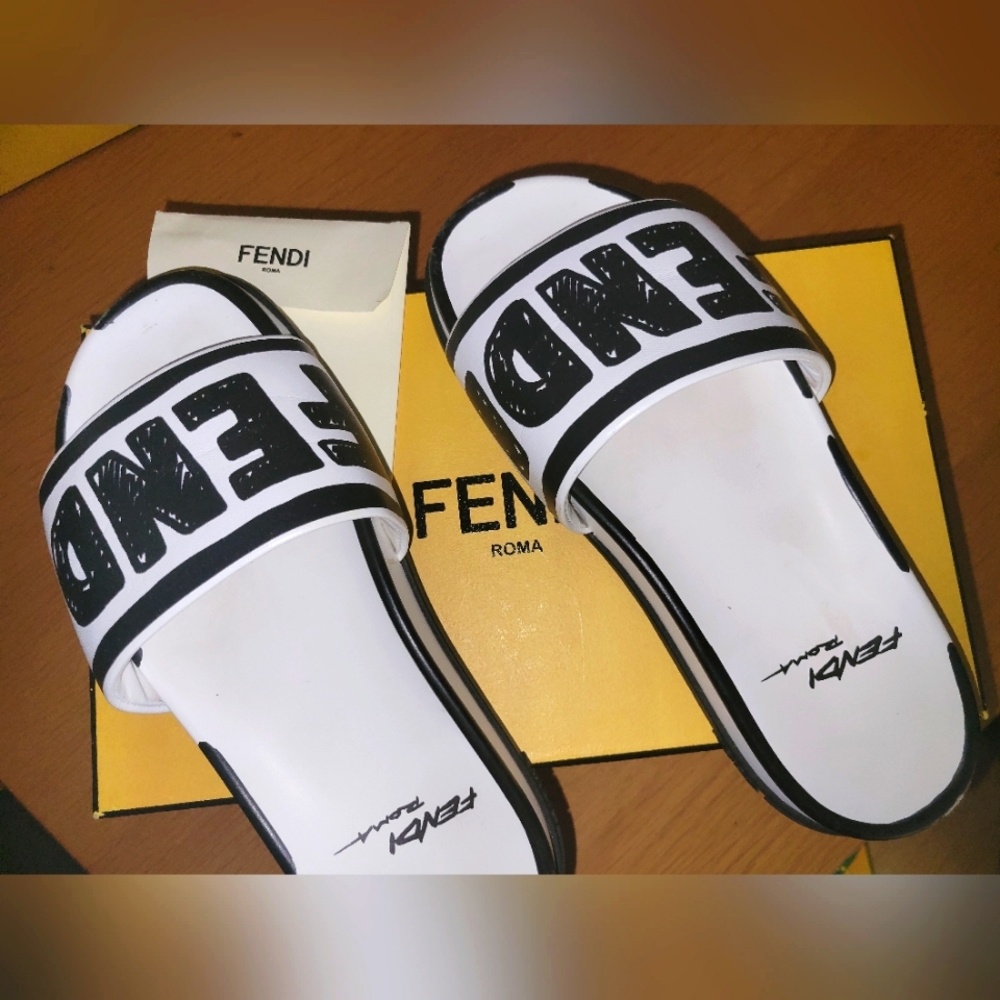 Fendi Joshua Vides Slides W37 - Gem